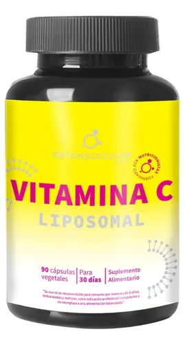 Ortomolecular - Vitamina C Liposomal 1000mg 90 Caps | Cuotas sin interés