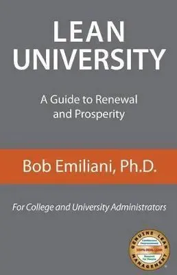 Libro Lean University - Bob Emiliani | Envío gratis