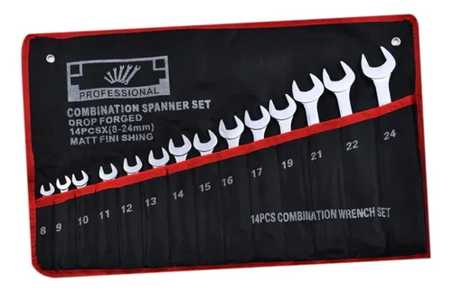 Juego De Llaves Juego De Llaves Combinadas Llave 14 Piezas | Cuotas sin interés