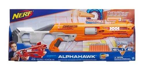 Lançador Nerf N Strike Elite Alphahawk Hasbro B8731 | Parcelamento sem ... Lançador Nerf N Strike Elite Alphahawk Hasbro B8731 | Parcelamento sem ...