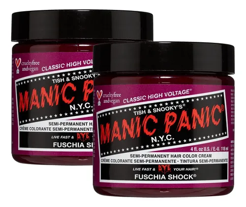 Hair Dye Manic Panic Fuschia Shock Classic High Voltage 2pk | MercadoLibre Hair Dye Manic Panic Fuschia Shock Classic High Voltage 2pk | MercadoLibre