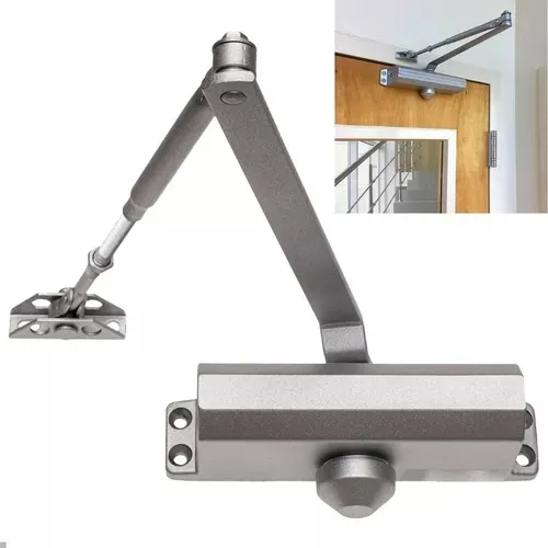 Mola Aérea Para Fechar Porta Portão Madeira Alumínio 65kg ...