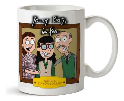 Pocillo Mug Betty La Fea - Familia Pinzón - 325 Ml Pocillo Mug Betty La Fea - Familia Pinzón - 325 Ml