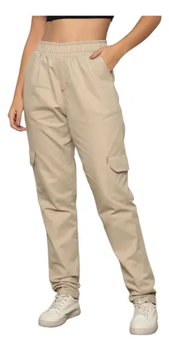 Calça Cargo Skatista Unisex Larga Elástico Folgada Frete Grátis