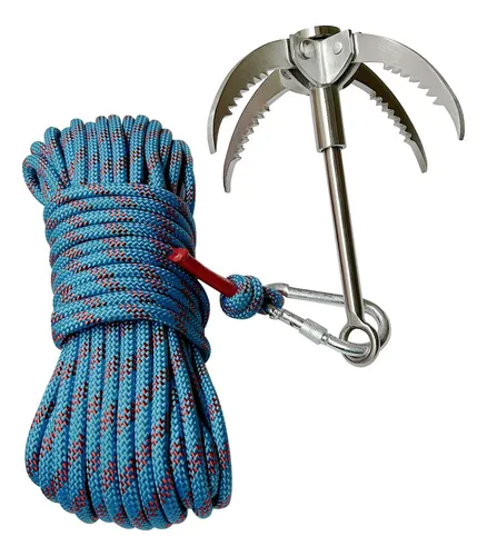 Gancho De Agarre Con Cuerda, Gancho De 4 , Gancho De Azul | Cuotas sin ... Gancho De Agarre Con Cuerda, Gancho De 4 , Gancho De Azul | Cuotas sin ...