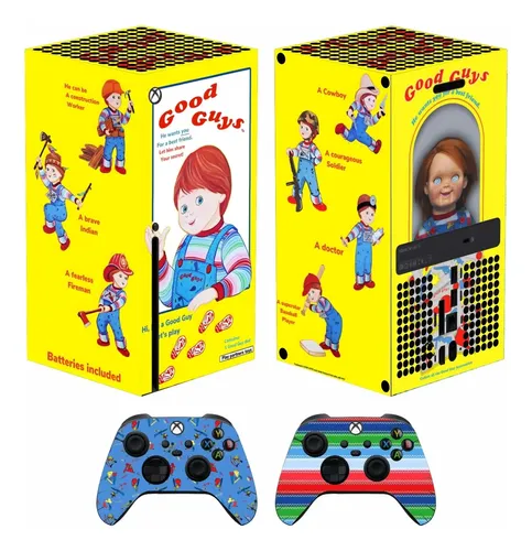 Skin Chucky Xbox Series X + 2 Stickers Control Chucky | Envío gratis