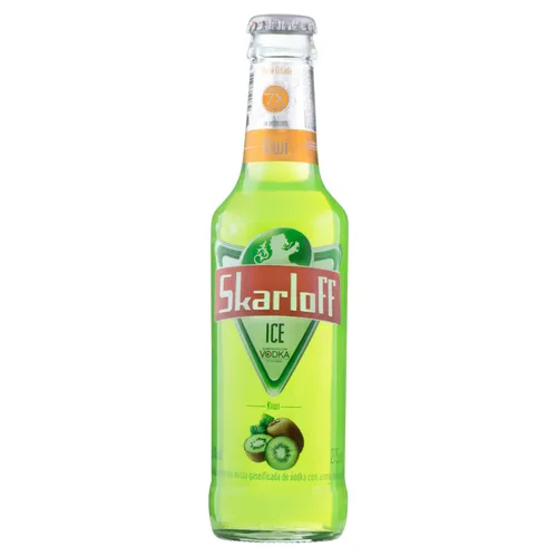 Bebida Mista Alcoólica Gaseificada Kiwi Skarloff Ice Garrafa 275ml ... Bebida Mista Alcoólica Gaseificada Kiwi Skarloff Ice Garrafa 275ml ...
