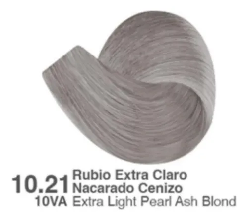 Tinte Colortech Con Peroxido De 20 Vol 135 Ml 10.21 Rubio Extra Claro Nacarado Cenizo | MercadoLibre