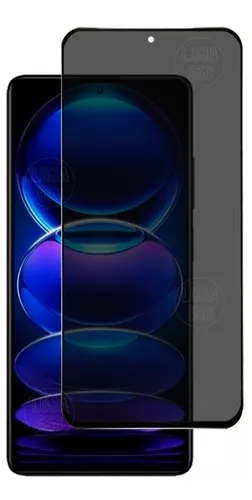 Película Vidro 3d Privacidade Para Xiaomi Redmi Note 12 5g
