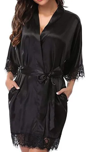 Bk Camisola De Verão De Seda Gelada De Meia Manga Com Rend