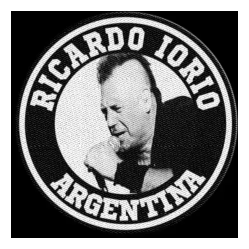 Parche Termoadhesivo Ricardo Iorio | MercadoLibre