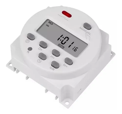 Timer Temporizador Digital Programável 110v 16a Nfe Cn101a Timer Temporizador Digital Programável 110v 16a Nfe Cn101a