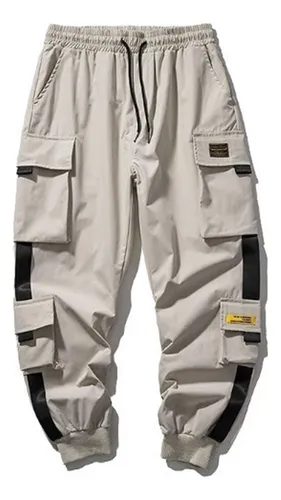 Novas Calças Cargo Hip Hop Joggers Homens Harém Parcelamento Sem Juros