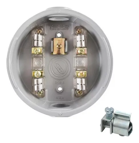 Base Para Medidor Iusa Cfe 5 Terminales Bifasico 110v/220v | MercadoLibre