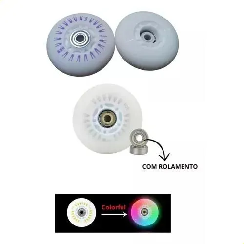 F Rodinha Traseira Para Triciclo Drift Elétrico Com Led Rgb ...