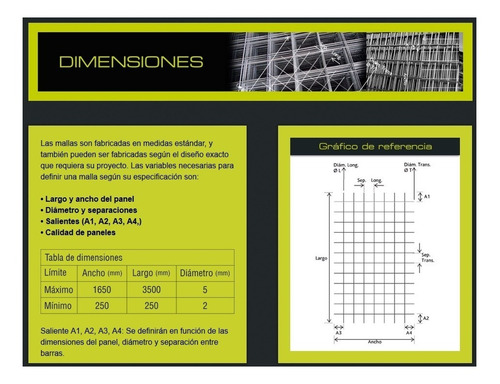 Malla Job Shop Galva 50 X 50 X 2,6 Mm En Hojas De 1,2 X 3 Mt Malla Job Shop Galva 50 X 50 X 2,6 Mm En Hojas De 1,2 X 3 Mt