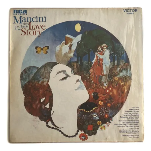 Lp Vinilo Mancini Plays The Theme From Love Story Excelente Mercadolibre