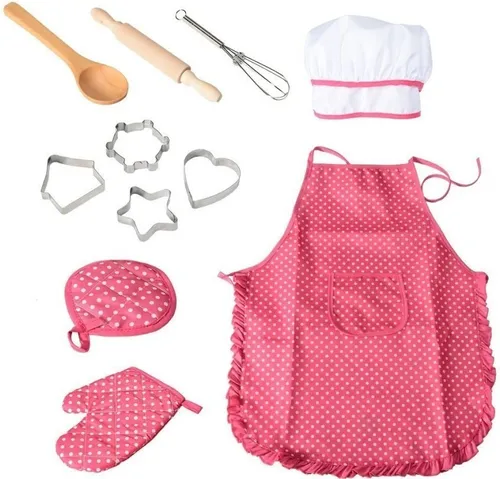 Juguetes De Cocina Para Niños Juego De Roles De Chef 11pzs Meses Sin Intereses