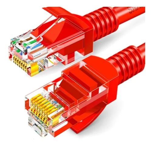 Patch Cord Cat6 3 Mts Rojo Patch Cord Cat6 3 Mts Rojo