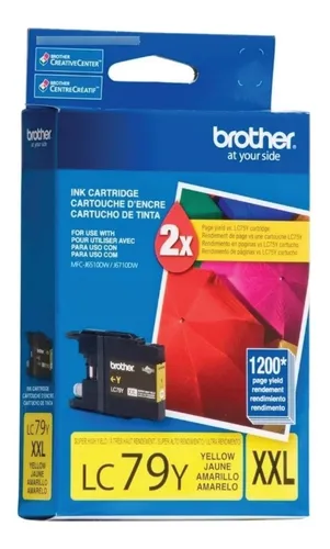 Cartucho Brother Lc79 Xxl Amarillo Original J6710 6910 5910 Cartucho Brother Lc79 Xxl Amarillo Original J6710 6910 5910