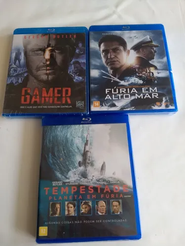 Blu-ray Gamer + Fúria Em Alto Mar + Tempestade Planeta Em Úr | Frete grátis Blu-ray Gamer + Fúria Em Alto Mar + Tempestade Planeta Em Úr | Frete grátis