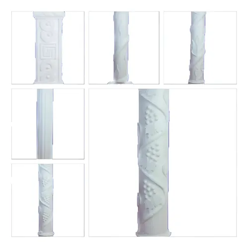 Molde Unicel Para Colar Columnas De 15 Cm Diametro | Meses sin interés