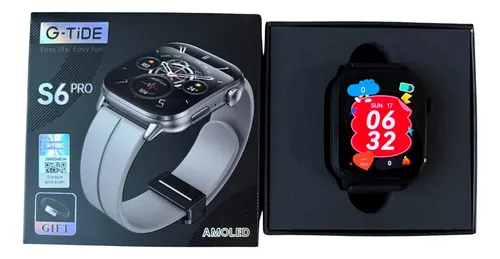 Smart Watch G-tide S6 Pro Pantalla Amoled | Meses sin interés