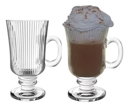 Juego de tazas de cristal Graffiato Coffee Cappuccino, 6 unidades, 245 ... Juego de tazas de cristal Graffiato Coffee Cappuccino, 6 unidades, 245 ...
