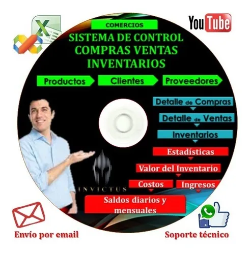 Sistema Administrativo Compras Ventas Inventarios En Excel en venta en ... Sistema Administrativo Compras Ventas Inventarios En Excel en venta en ...
