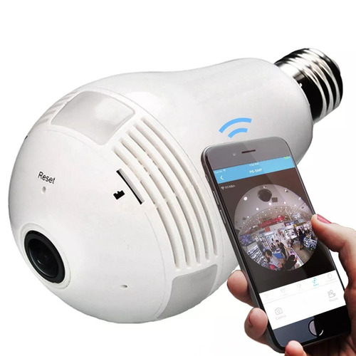 Camera Ip Seguraca Lampada Vr 360 Bocal Espia Wifi V380 Rv | Mercado Livre Camera Ip Seguraca Lampada Vr 360 Bocal Espia Wifi V380 Rv | Mercado Livre