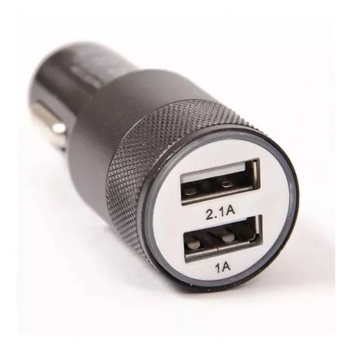 X14 Unidades Cargador Doble Usb 12v/24v Negro