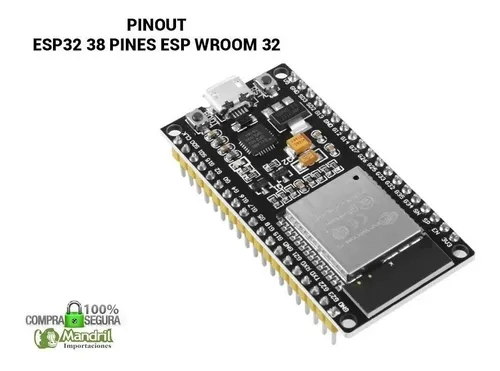 Modulo Cp2102 Wifi Bluetooth 38 Pines Wroom 32 Esp32 Placa en venta en ... Modulo Cp2102 Wifi Bluetooth 38 Pines Wroom 32 Esp32 Placa en venta en ...