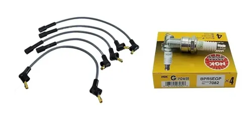 Bujias De Platino Mas Cables De Bujias Datsun 1600 1800 Envío Gratis