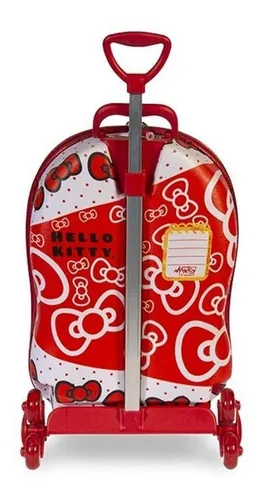 Mochila Escolar Hello Kitty 3d De Rodinha Lancheira Maxtoy | MercadoLivre Mochila Escolar Hello Kitty 3d De Rodinha Lancheira Maxtoy | MercadoLivre