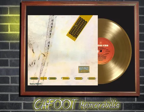 Soda Stereo Signos Tapa Lp Y Disco De Oro | Envío gratis
