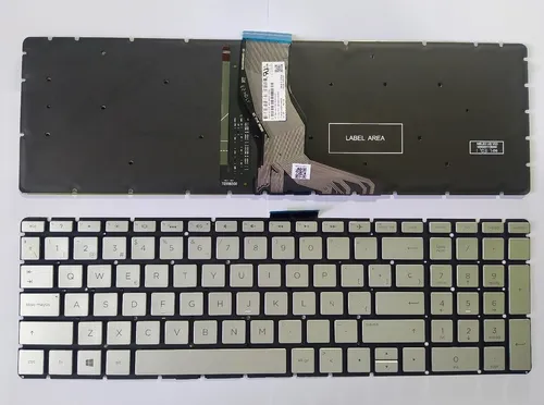 Teclado De Hp 15 Bs 15 Ab 15 Cc 15 Ck 15 Br Plateado Rectang Cuotas