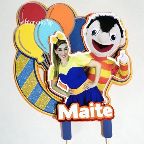 Cake Topper Personalizado Para Torta Bely Y Beto Granada Pop Cuotas