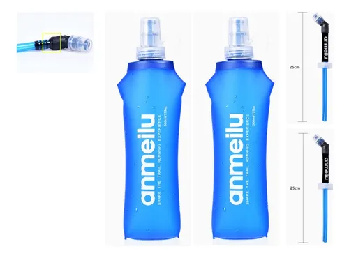 2 Peças De Garrafa De Água Dobrável De 500 Ml Aonijie | Parcelamento ... 2 Peças De Garrafa De Água Dobrável De 500 Ml Aonijie | Parcelamento ...