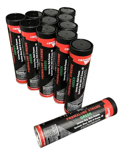 12 Certificado Labs Premalube Xtreme Green #2 Grasa Equipo | Envío gratis