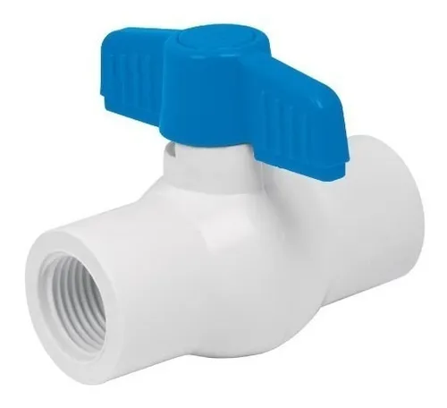 Válvula Bola Llave Paso Pvc 1/2 ( Pack De 4 ) | MercadoLibre Válvula Bola Llave Paso Pvc 1/2 ( Pack De 4 ) | MercadoLibre