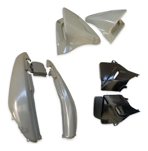 Kit Aba Tanque Rabeta Completa Tampa Lateral Cbx 200 Strada