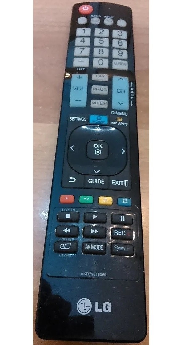 Remoto 5320 Tv 32lf595b 43lf5900 49lf5900 55lf5950 40lf6350 | MercadoLivre