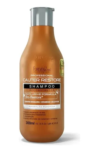 Shampoo Cauterização Cauter Restore 500g Forever Liss Parcelamento