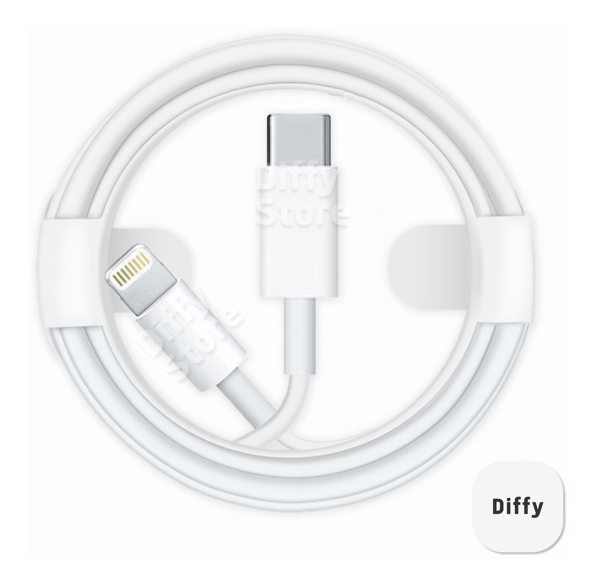 Cabo iPhone Apple Original Lightning Usb-c Tipo C 1 Metro | DiffyStore Cabo iPhone Apple Original Lightning Usb-c Tipo C 1 Metro | DiffyStore