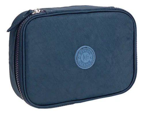 Estojo Box Grande Bakpak Unissex Bp25e22 Quadrado Divisória | Parcelamento sem juros