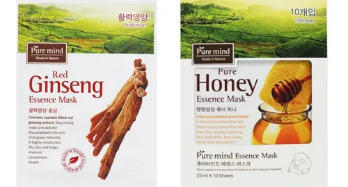 Mascarillas Coreana Nutrientes Ginseng Rojo And Propoleo 20pz Meses