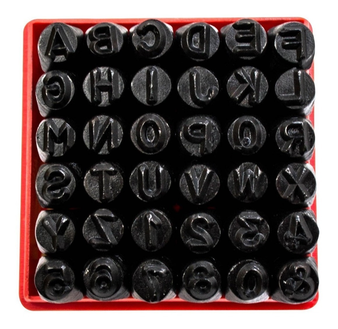 Numeros Y Letras Martillo De Golpe 8 Mm 36 Piezas | Cuotas sin interés