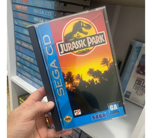 Jurassic Park Sega Cd Jogo 100 Original Completo Longbox Mercadolivre