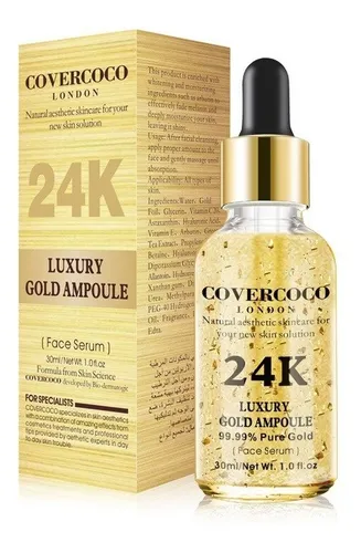 Serum Suero Facial Oro 24k Gold Antiarrugas Cuotas Sin Interés