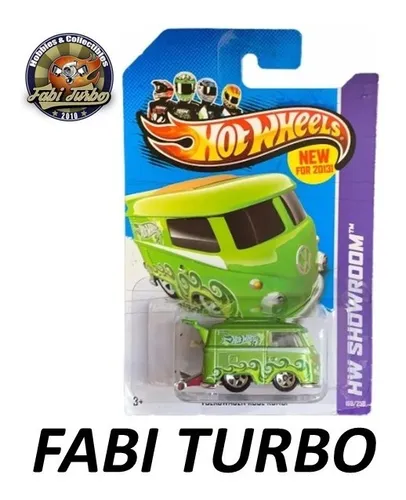Hot Wheels 2013 - Volkswagen Kool Kombi Verde | Frete grátis Hot Wheels 2013 - Volkswagen Kool Kombi Verde | Frete grátis